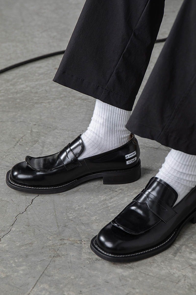 Vamp-up loafers open loafers unisex wear - Shop CONP: Citizen of No ...