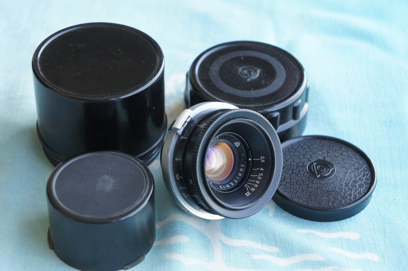 WIDE ANGLE JUPITER-12 35mm F/2.8 LENS FOR KIEV & CONTAX RANGEFINDER CAMERAS ussrvintagecameras ...