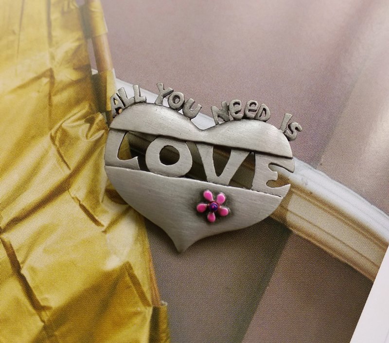 Western antique jewelry. JJ What you need most is love pins - Shop ...