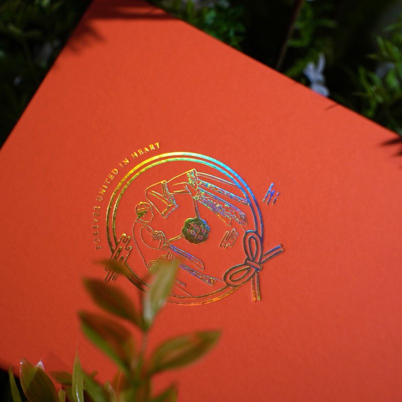 印印time永結同心 雙面緞帶書約保存書 /結婚書約夾/硬殼/燙金 印印time｜結婚書約人氣榜 - Pinkoi