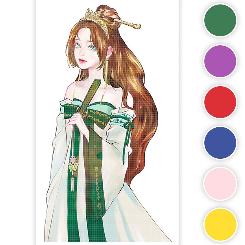 Cheanne (6colors) 21 (honne market) person sticker girl sticker ...