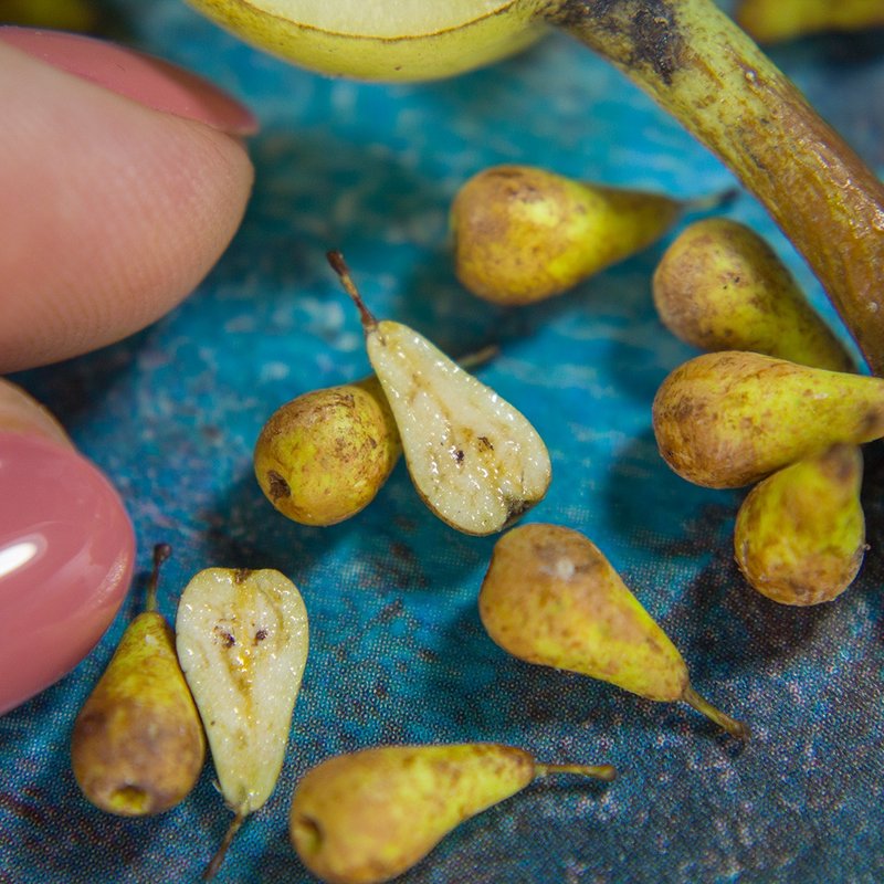 【數位】TUTORIAL Miniature polymer clay green pears | Digital product | PDF ...