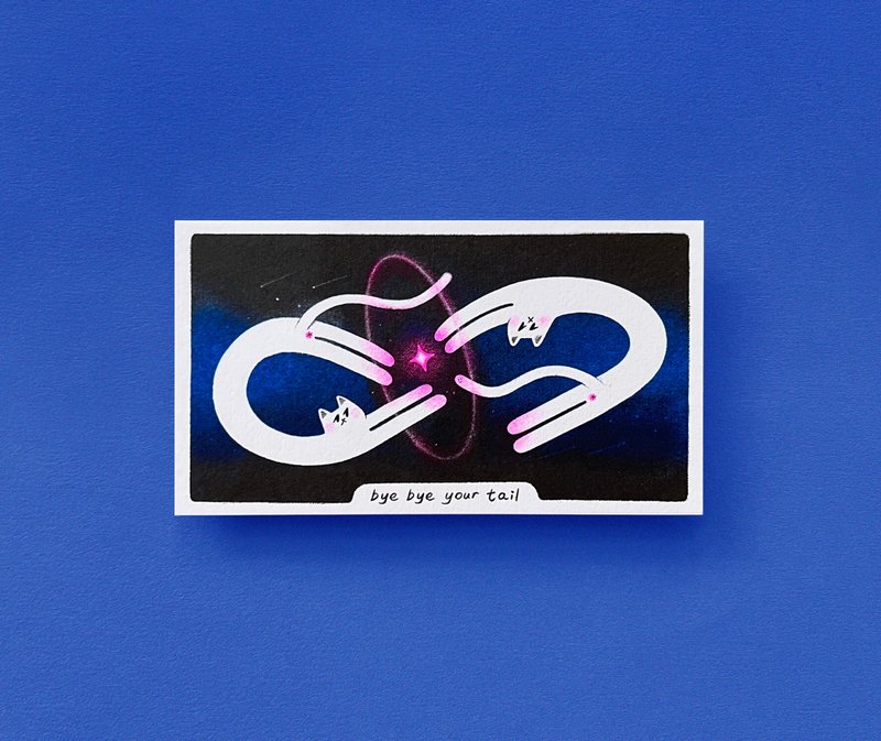 bye bye your tail 明信片 dotdotdot｜卡片/明信片人氣榜 - Pinkoi
