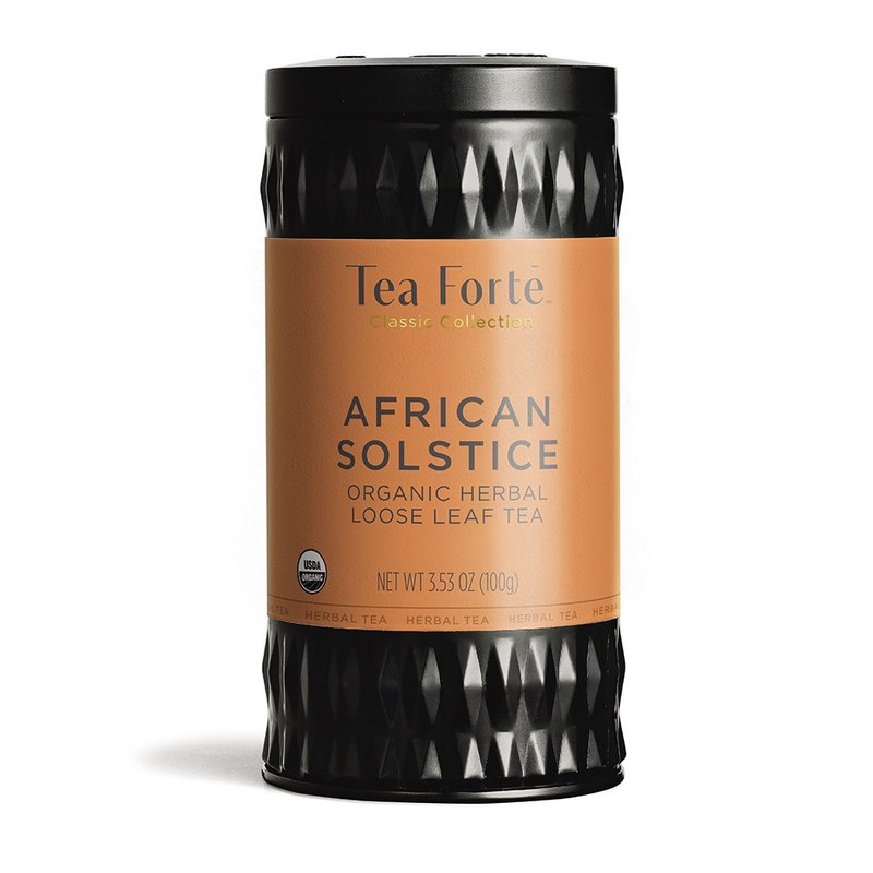 Tea Forte 罐裝茶系列 - 南非紅葉茶 African Solstice Tea Forte｜茶葉/茶包/水果茶人氣榜 - Pinkoi
