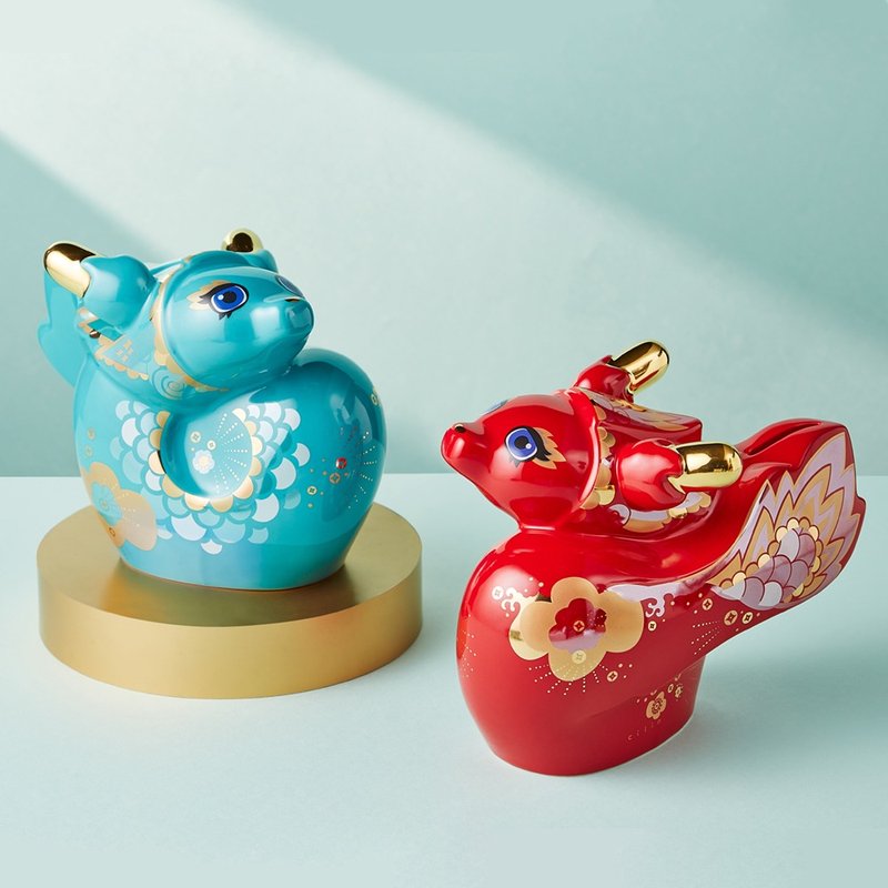 |現貨|錦繡榮華 龍年撲滿 | 2024龍年新年禮盒 瓷林cilin｜擺飾/家飾品人氣榜 - Pinkoi