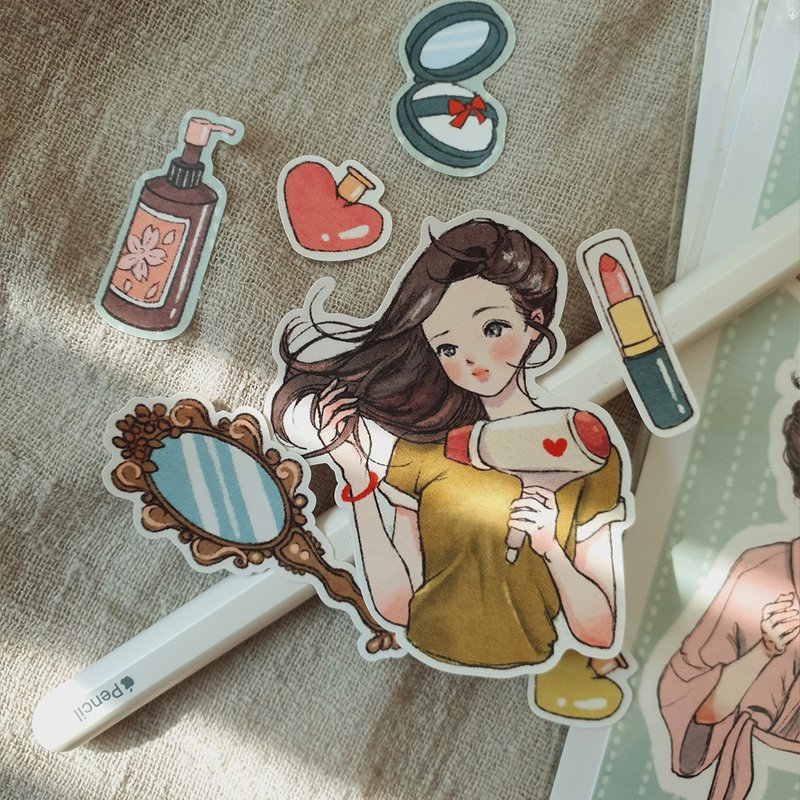 Get Ready With Me MOONB｜貼紙人氣榜 - Pinkoi