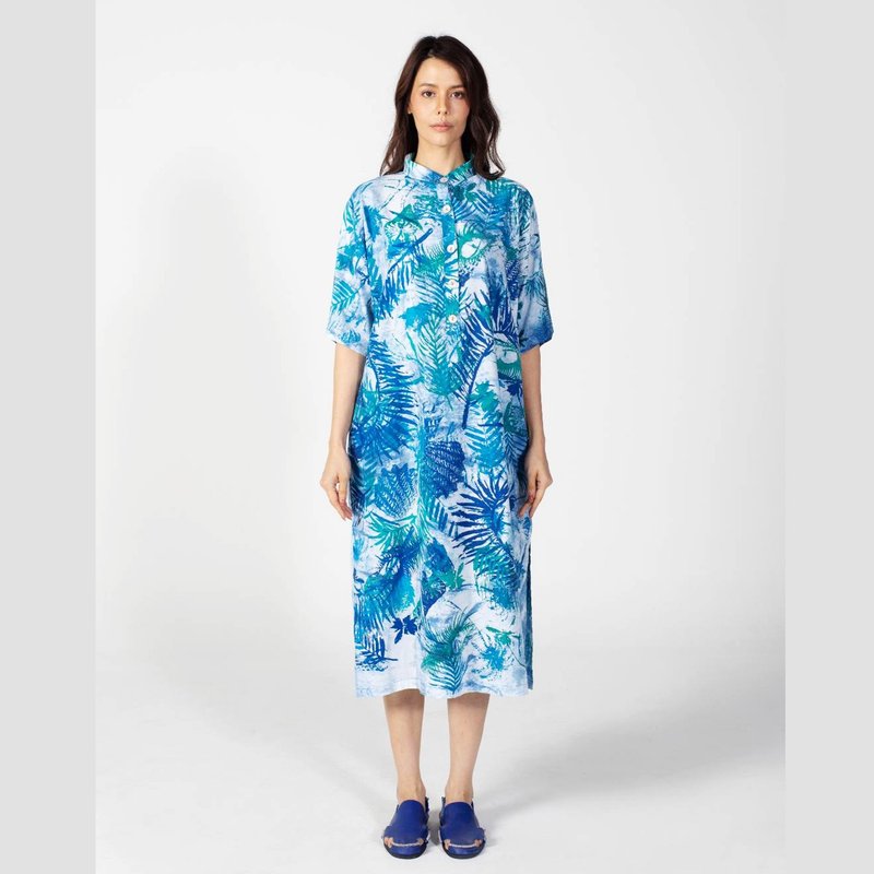 Maxi Dress Shirt Short Sleeve (Summer Collection) - HOMRAK HOMRAK｜洋裝/連身裙人氣榜 - Pinkoi