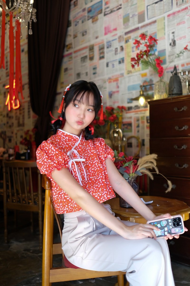 mei mei top crop muffincup.store｜女上衣/長袖上衣人氣榜 - Pinkoi