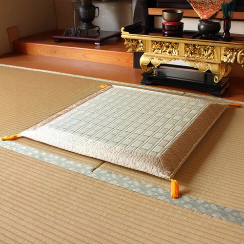 古代座布團 正統日式坐墊 嚴選藺草 細膩掛川織 打坐禪修冥想適用 - 設計館 IKEHIKO專賣店｜日本池彥頂級藺草製品｜讓生活與自然更靠近 枕頭/抱枕 - Pinkoi