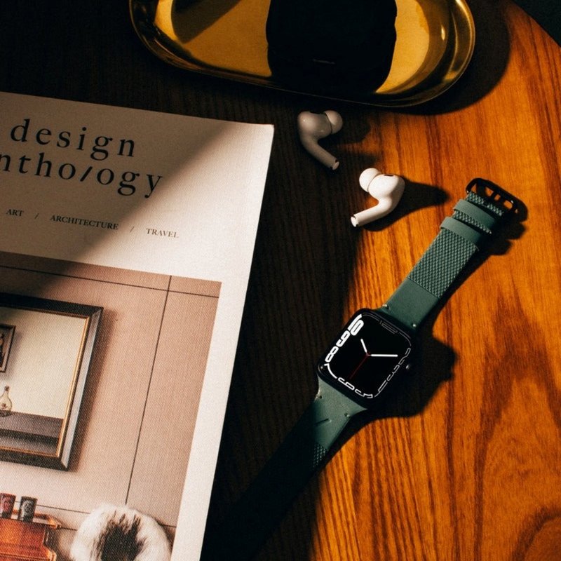 Native Union |CLIC 巴黎系列Apple Watch 皮革錶帶 - 石墨綠 Native Union 官方旗艦館｜錶帶人氣榜 ...