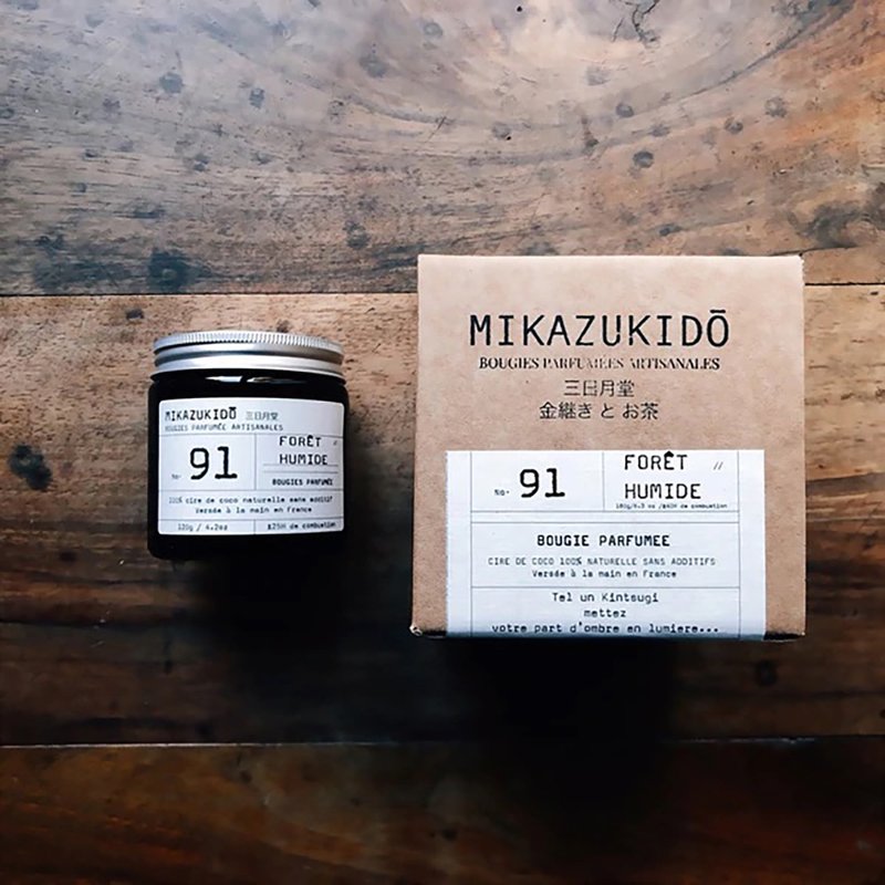 Forêt Humide n.91 濕地森林香氛蠟燭 - 設計館 meli-Code 香氛蠟燭/燭台 - Pinkoi