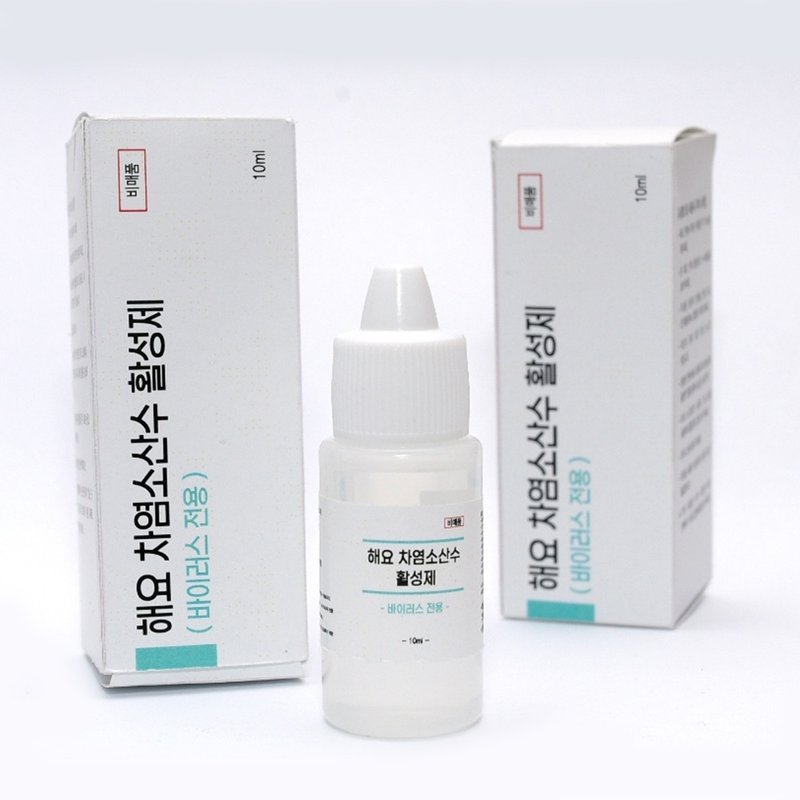 抑菌新冠病毒 Caresoo Heyo次氯酸水製造機專用強效附加液10ml*1 THE LOEL 生活用品｜其他人氣榜 - Pinkoi