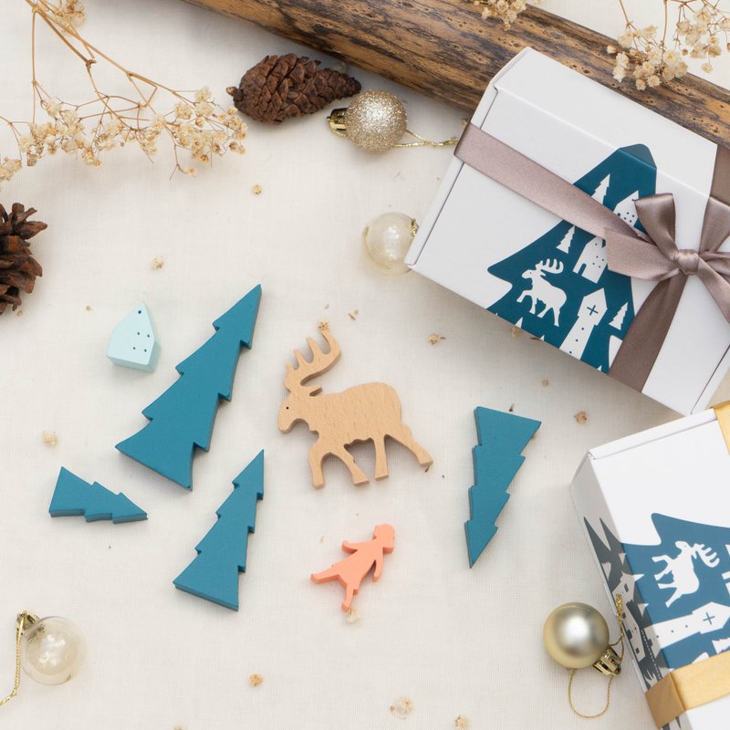 雪花村 X 聖誕禮盒 - 設計館 eguchi toys 擺飾/家飾品 - Pinkoi