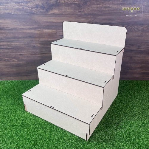 WOOXO ladder display stand DIY simple and quick disassembly 2nd 3rd ...