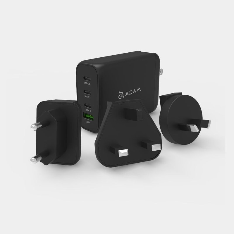 亞果元素 ADAM OMNIA Pro 130 130W 4孔旅行萬用快速電源供應器 ADAM elements 亞果元素｜行動電源/充電線人氣榜 - Pinkoi