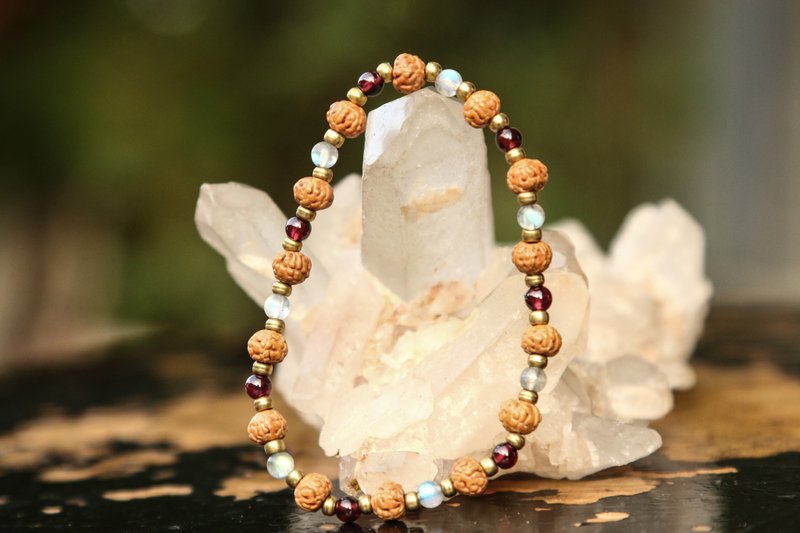 【Series of Crystal】5 mukhi 6mm mini Rudraksa bracelet (DM to customise) - Shop SBI (Sean's ...
