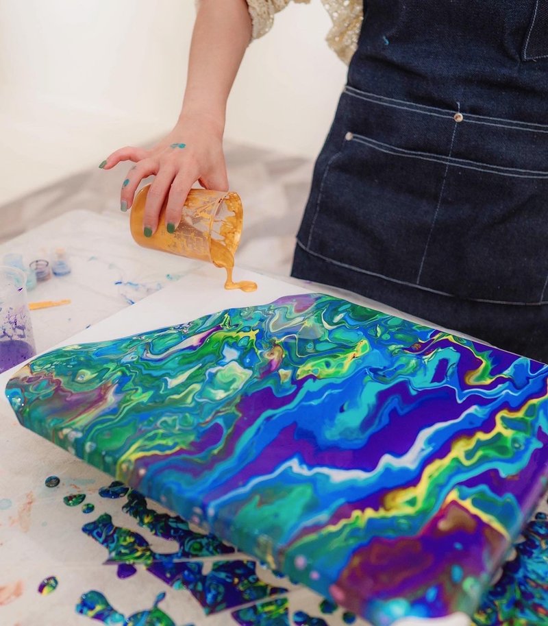 【Workshop(s)】Flow Animation/Fluid Painting Fluid Art Painting ...