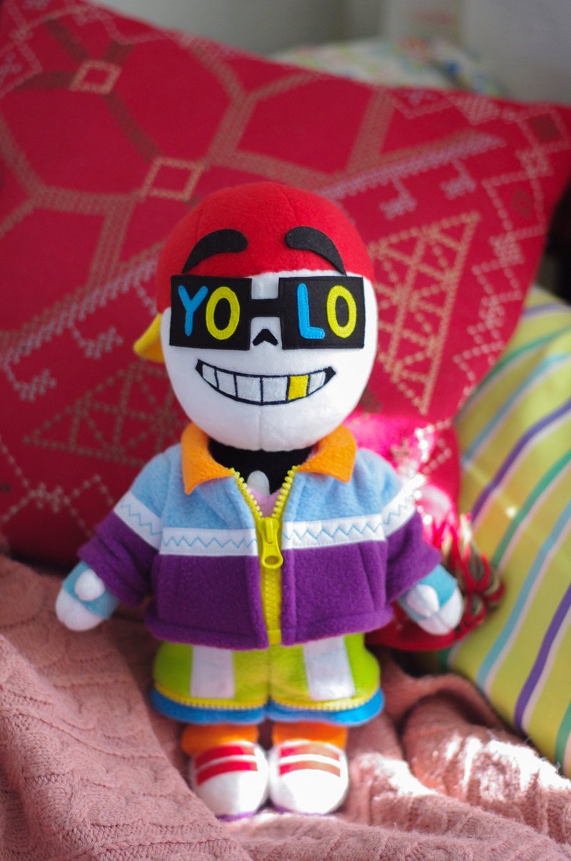 Fresh Sans Undertale AU Underfresh Collectible Doll | Made to Order ...