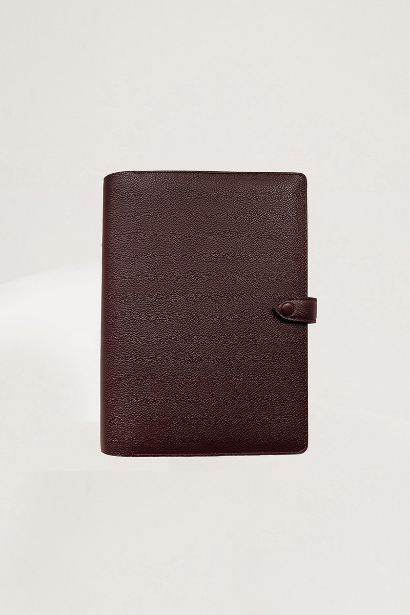 Thomas A5 Notebook Cover, Burgundy - Shop Rever Notebooks & Journals ...