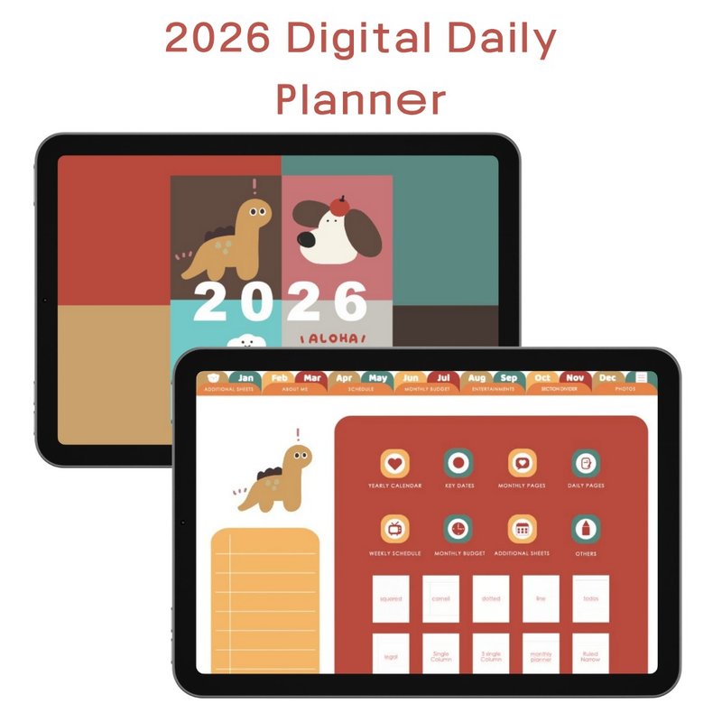 2026電子日誌 - 2025 人氣榜/限時優惠 - Pinkoi