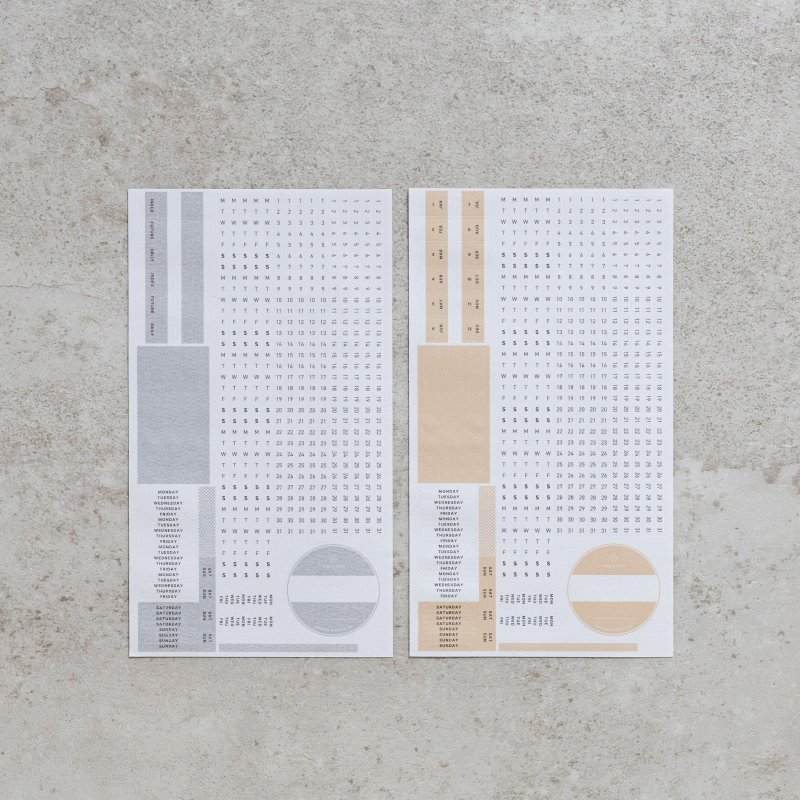 RECORD - Label Date Marker and Paper Sticker 2 Pack - Shop TAKE A NOTE ...