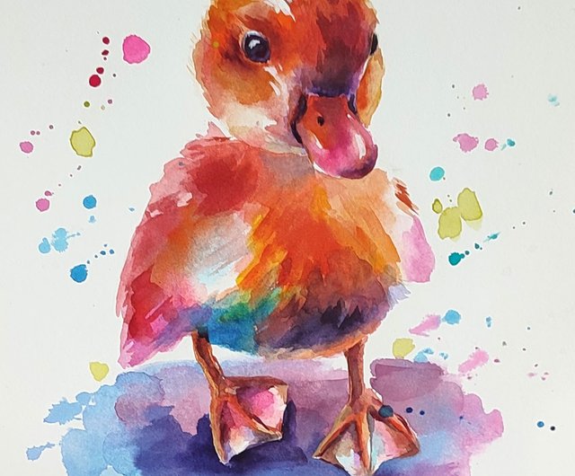 Duckling Painting