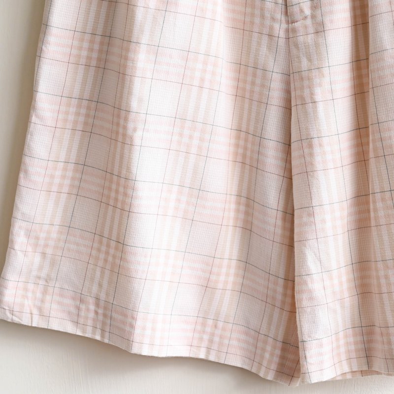 【蛋植物古著】日本製格紋高腰闊腿古著短褲 蛋植物古著Eggplant Vintage - Pinkoi 限時優惠活動