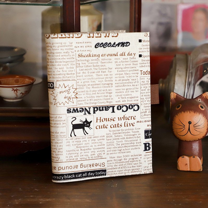 Chuyu B6/32K calico double pen book jacket/book cover/book cover ...