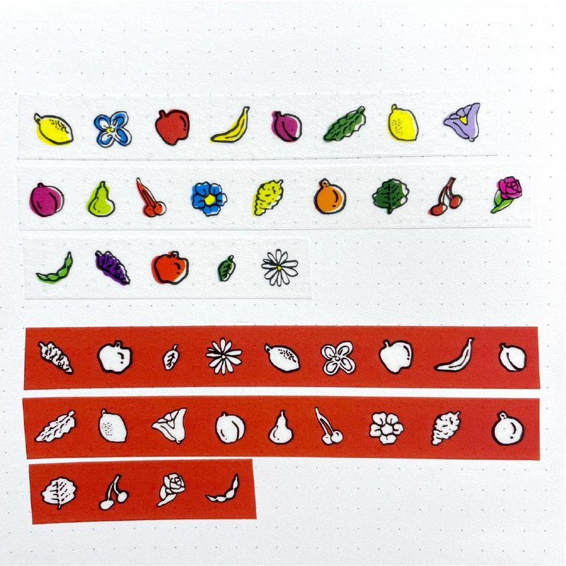 水果籃遮蔽膠帶 bys｜紙膠帶/和紙/PET人氣榜 - Pinkoi