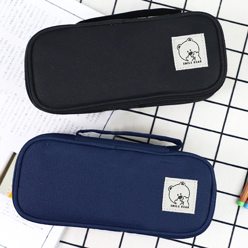 Chuyu 雙層上翻筆袋/手提文具盒/超大容量/雙向拉鍊包-珠寶寶 珠友文化 Chuyu Culture｜鉛筆盒/筆袋人氣榜 - Pinkoi