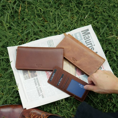【24hr快速出貨】抽取多卡真皮長夾-074129三色母錢包 CALTAN DESIGN｜皮夾/長短夾/錢包人氣榜 - Pinkoi
