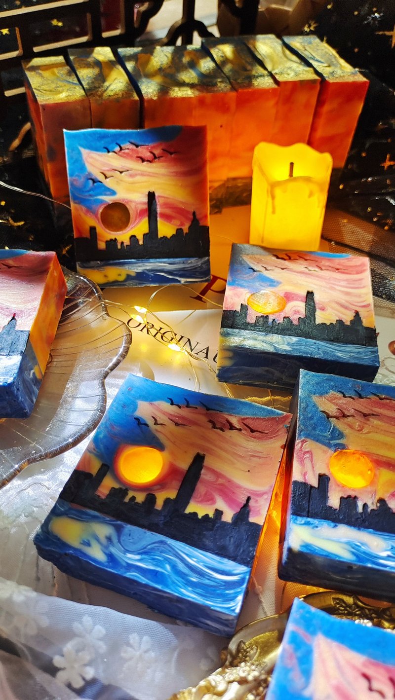 【香港禮物】維港夜景主題 維多利亞港黃昏手工皂—香港手工皂 皂一皂 Alpha Soap｜肥皂/手工皂人氣榜 - Pinkoi