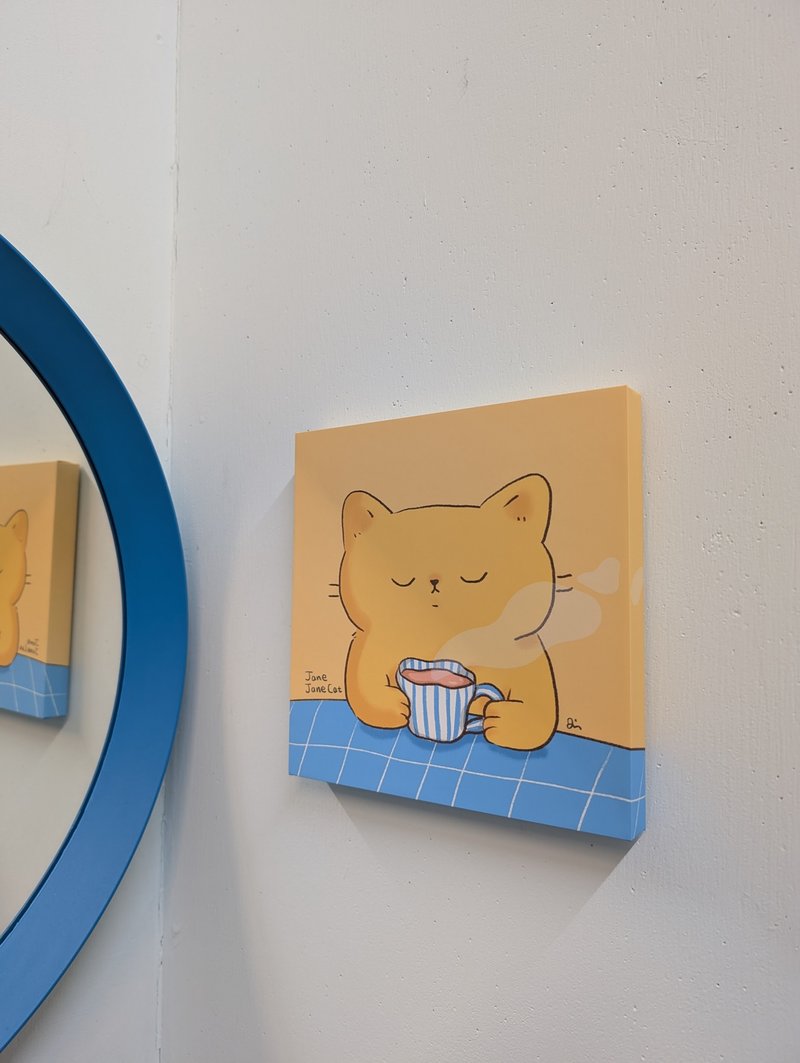 無框畫-黃黃的下午茶時間 居家佈置 掛畫 涓涓貓 Jane Jane Cat Jane Jane Cat 涓涓貓｜海報/掛畫/掛布人氣榜 ...