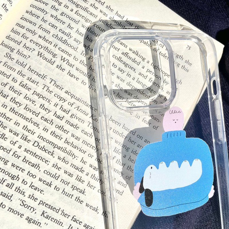 Miii illustrator co-branded love hug phone case crystal military ...