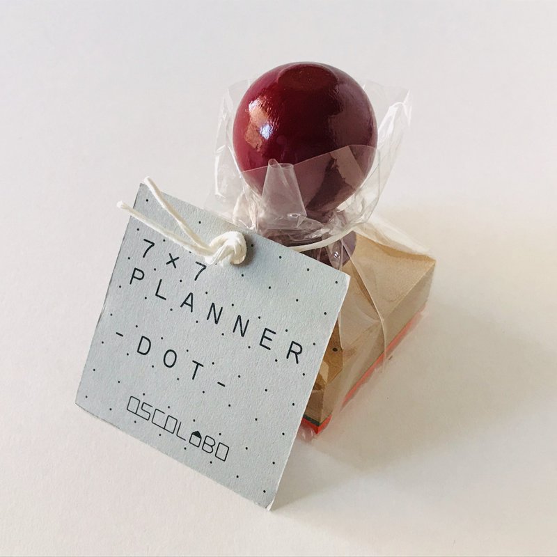 7×7 PLANNER -DOT- 【ドット】 OSCOLABO｜印章/印台人氣榜 - Pinkoi