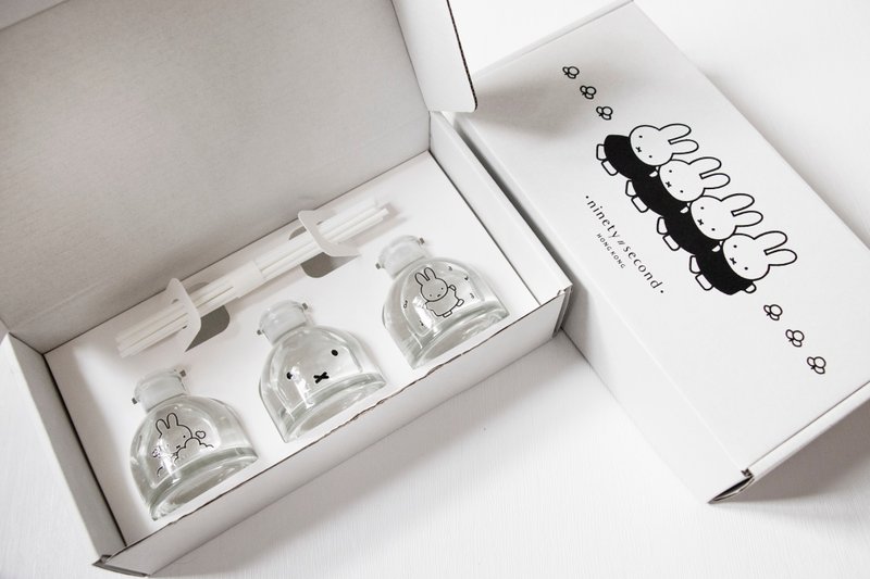 【Pinkoi x miffy】miffy Limited Diffuser Set of Three Bottles - Shop ...
