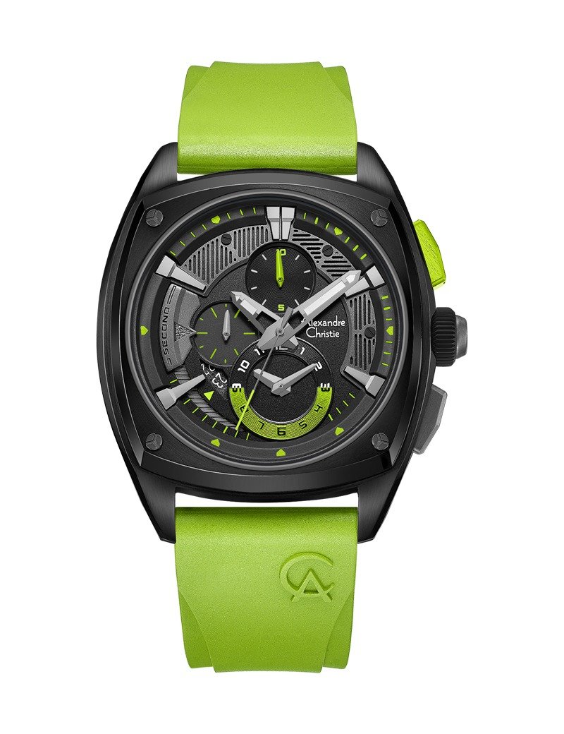 【AC Watch】6591MCREPBALE-Lime Green - Shop Alexandre Christie Taiwan Men ...