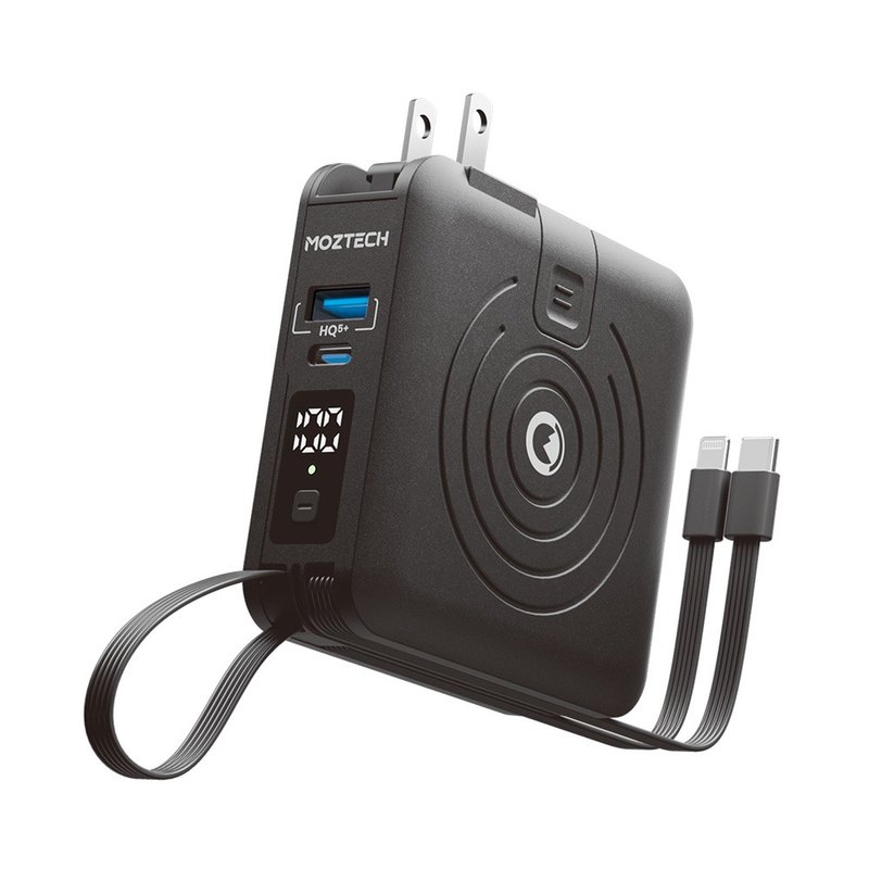 MOZTECH | Universal Charger Pro Multifunctional 5-in-1 Power Bank ...