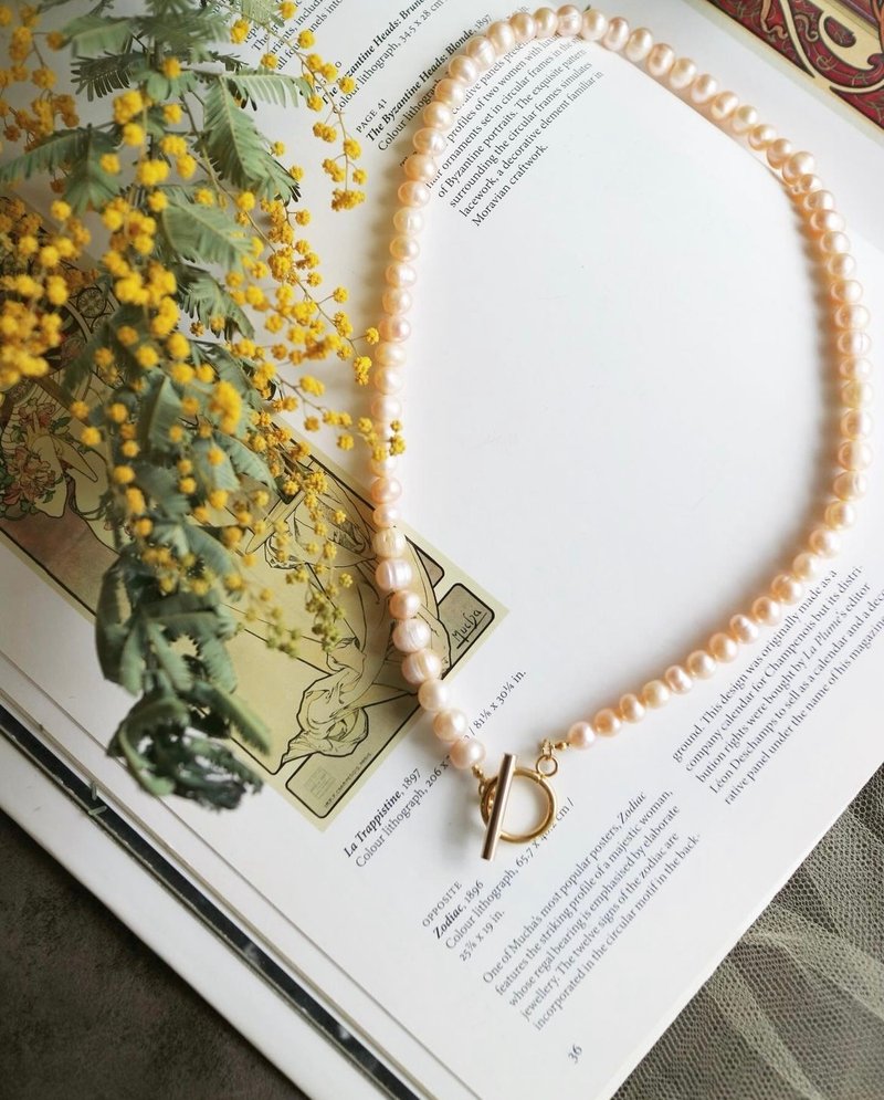 淡水パールネックレス Hachi｜項鍊人氣榜 - Pinkoi