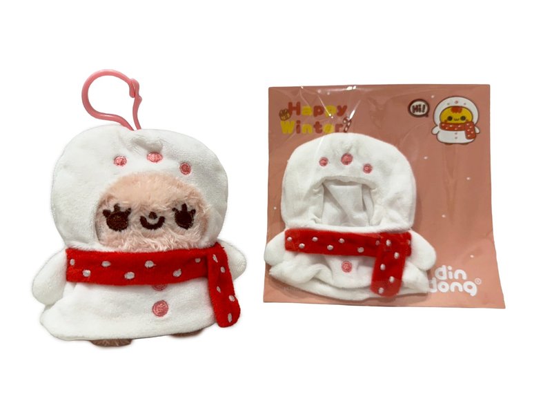 【DinDong貓】Baby系列娃娃衣雪人裝(不含娃) 癲噹DinDong｜公仔/玩偶人氣榜 - Pinkoi