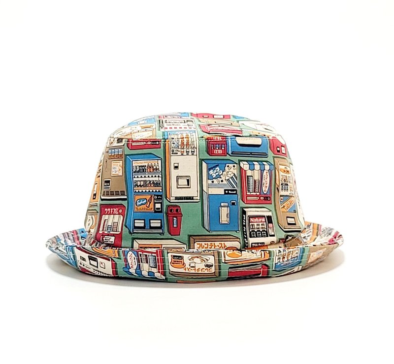 [HiGh MaLi] Classic fisherman hat/vending machine/green#日本布#礼物#趣趣 ...