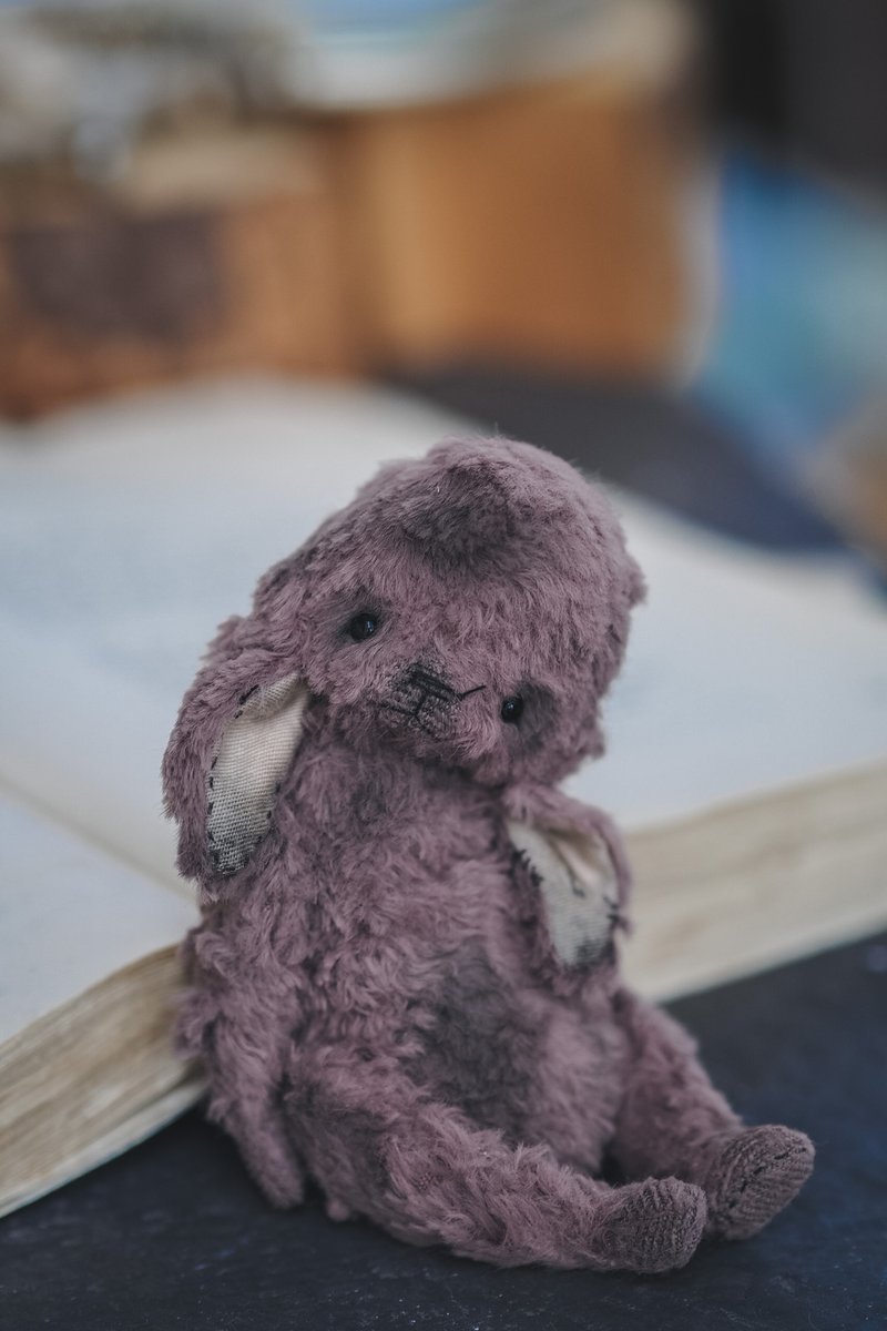 Vintage style teddy bunny brown - 設計館 Lorlila_teddy 玩偶/公仔 - Pinkoi