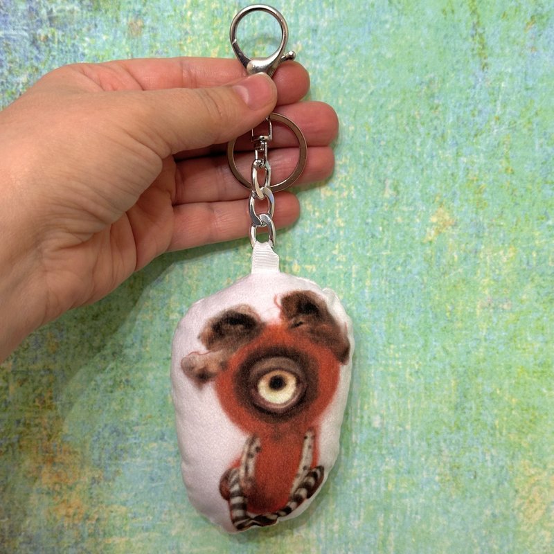 Keychain with cyclop by Julia Golub. Keychain pillow - Shop Cyclops by ...