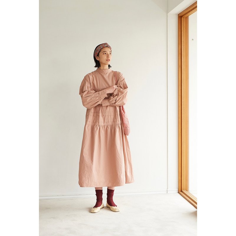 KOOW浪漫感蛋糕連衣裙 高密精梳棉長袖日系連衣裙 KOOW｜洋裝/連身裙人氣榜 - Pinkoi