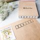 Zip code simple stamp - Shop Beach Field Stamp Stamps & Stamp Pads - Pinkoi