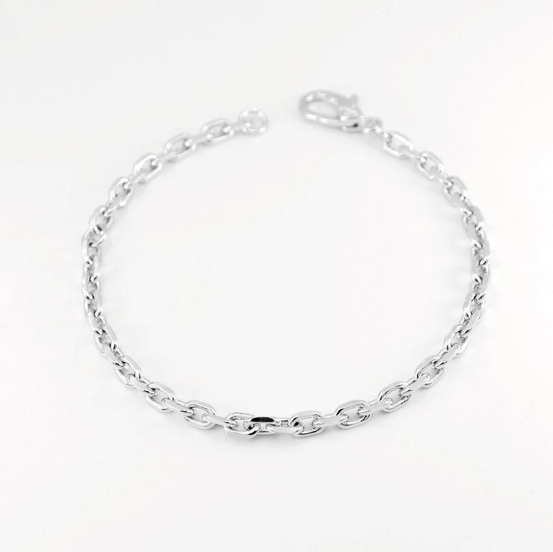 FREYA 4mm十字手鍊-925純銀手鍊 可碰水 不過敏 男女款手鍊 對鍊 WBJ訂製珠寶｜手鍊/手環人氣榜 - Pinkoi