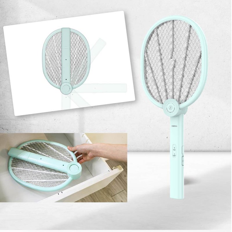 KINYO 雙按鍵折疊充電式電蚊拍 CM-3385 KINYO生活設計館｜其他小家電人氣榜 - Pinkoi