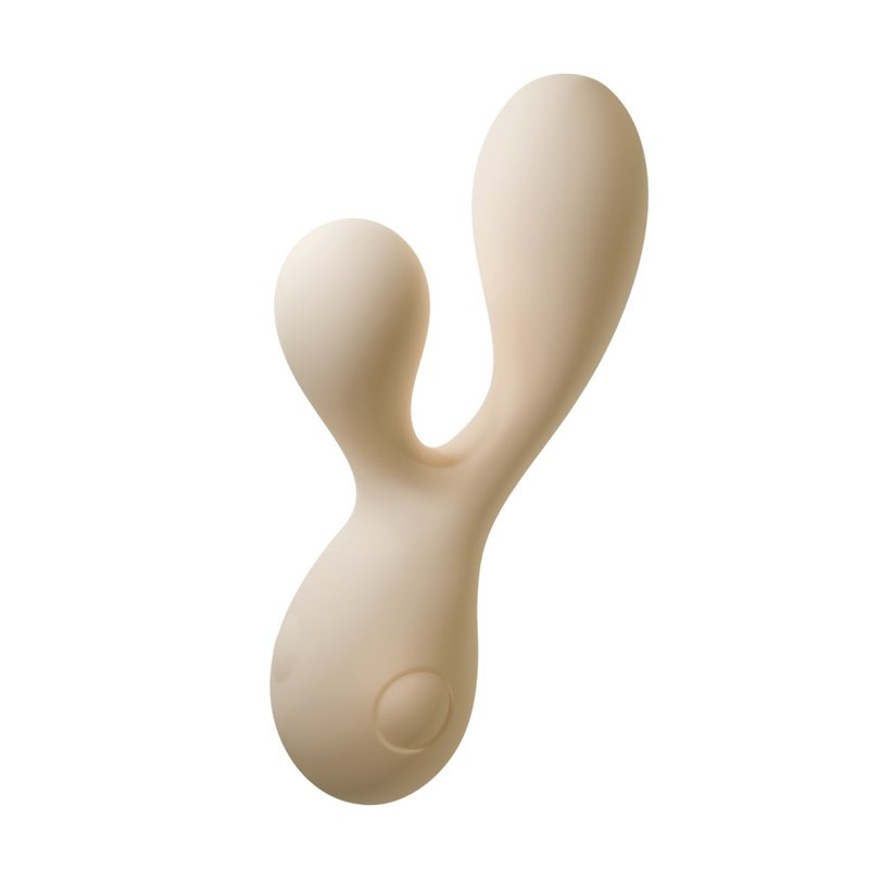 GALAKU-YY棒 雙震動-G點按摩棒 AI版 米白色 GALAKU｜情趣用品人氣榜 - Pinkoi