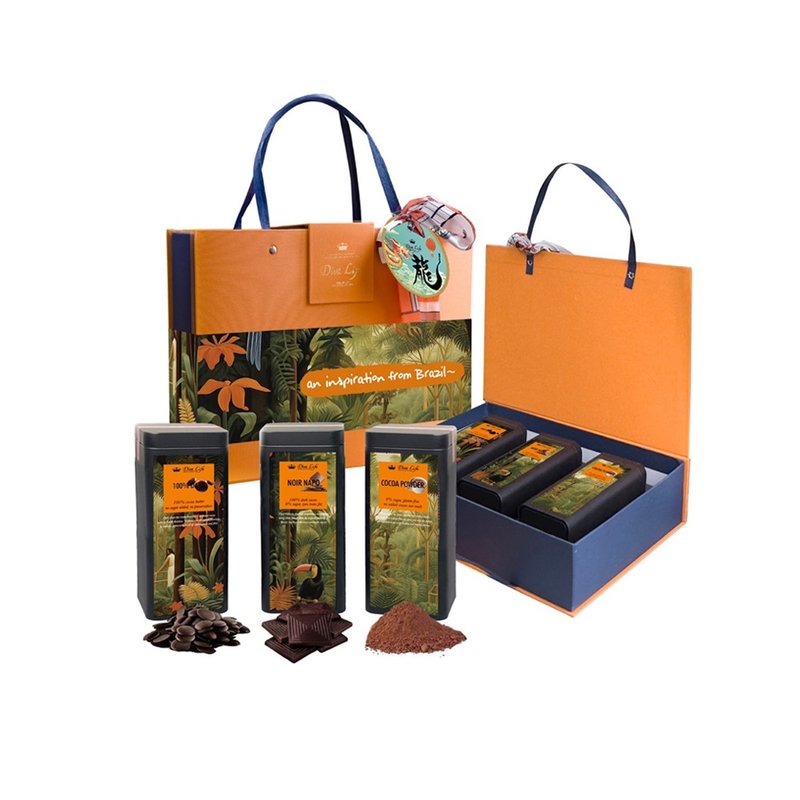 Diva Life Year of the Dragon Amazon Sugar-Free Chocolate Gift Box - Shop divalife Chocolate - Pinkoi