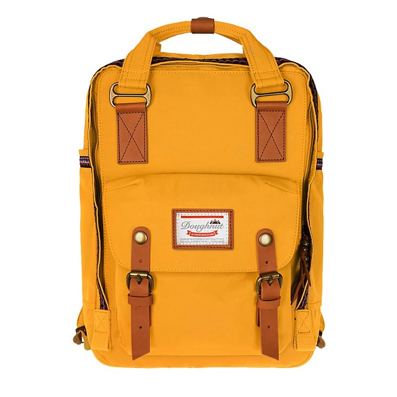 Doughnut Waterproof Macaron Backpack - Orange Fruit Yellow - Shop ...